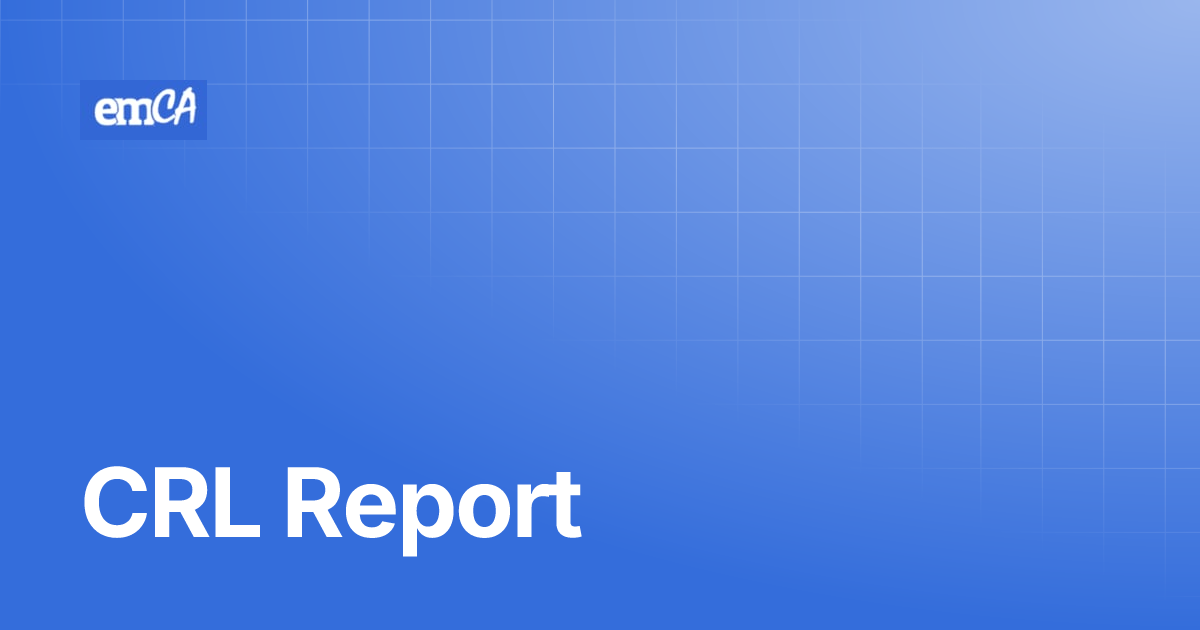 CRL Report | emCA Certificate Manager Support Center